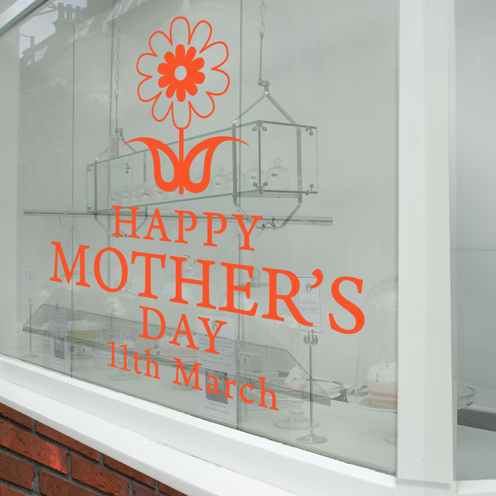 Mothers Day Wall & Window Stickers Mom Mother Decals Shop Window ...